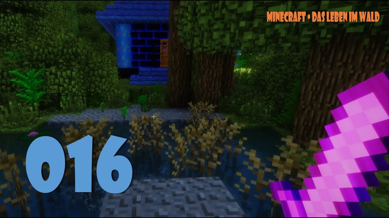 Minecraft 016 Das blaue Haus - YouTube