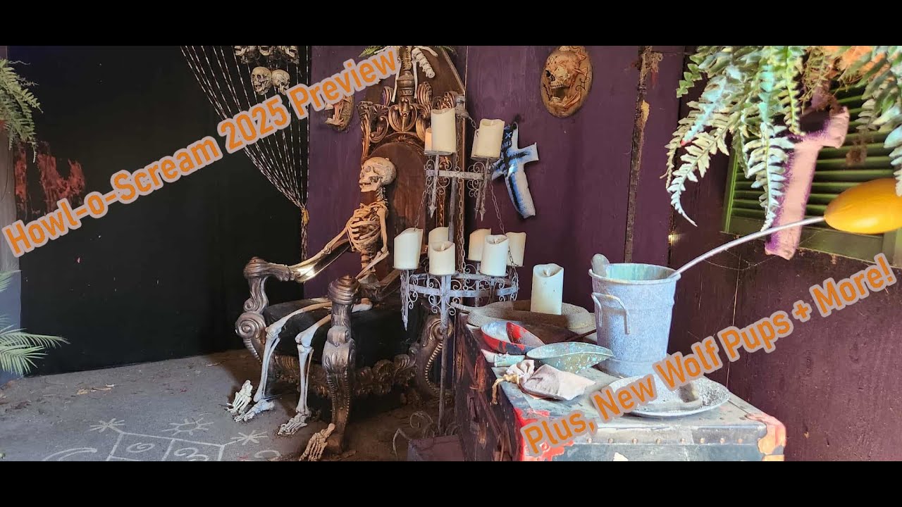 Howl-o-Scream 2025 Preview, Bier Fest, and Wolf Pups - A Busch Gardens ...