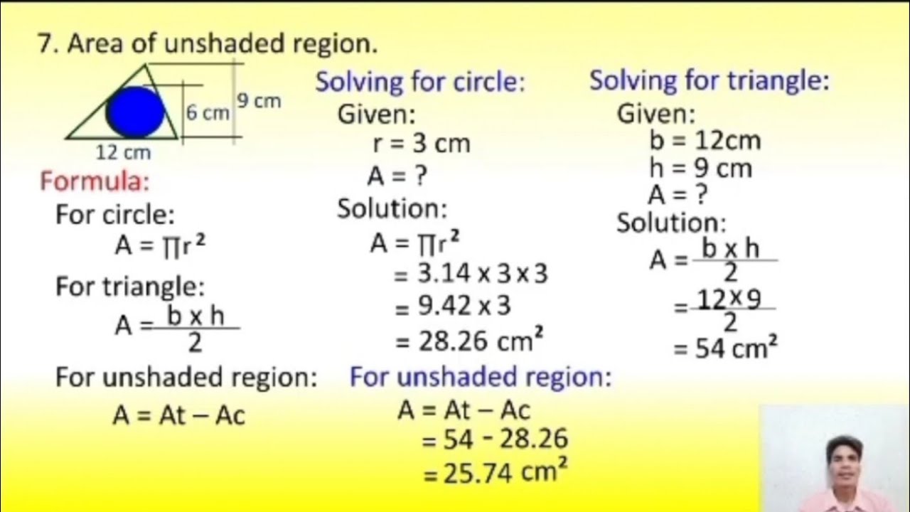 Math 6, How to solve Area of Polygon or Composite figure, step by step ...