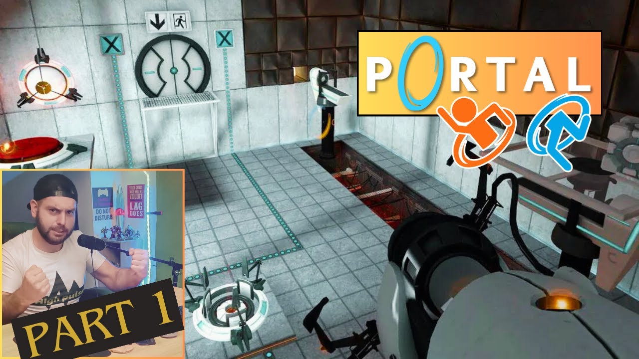 Portal Impossible Puzzle Video Game, Part 1, Only Games Only Fun, 4k ...