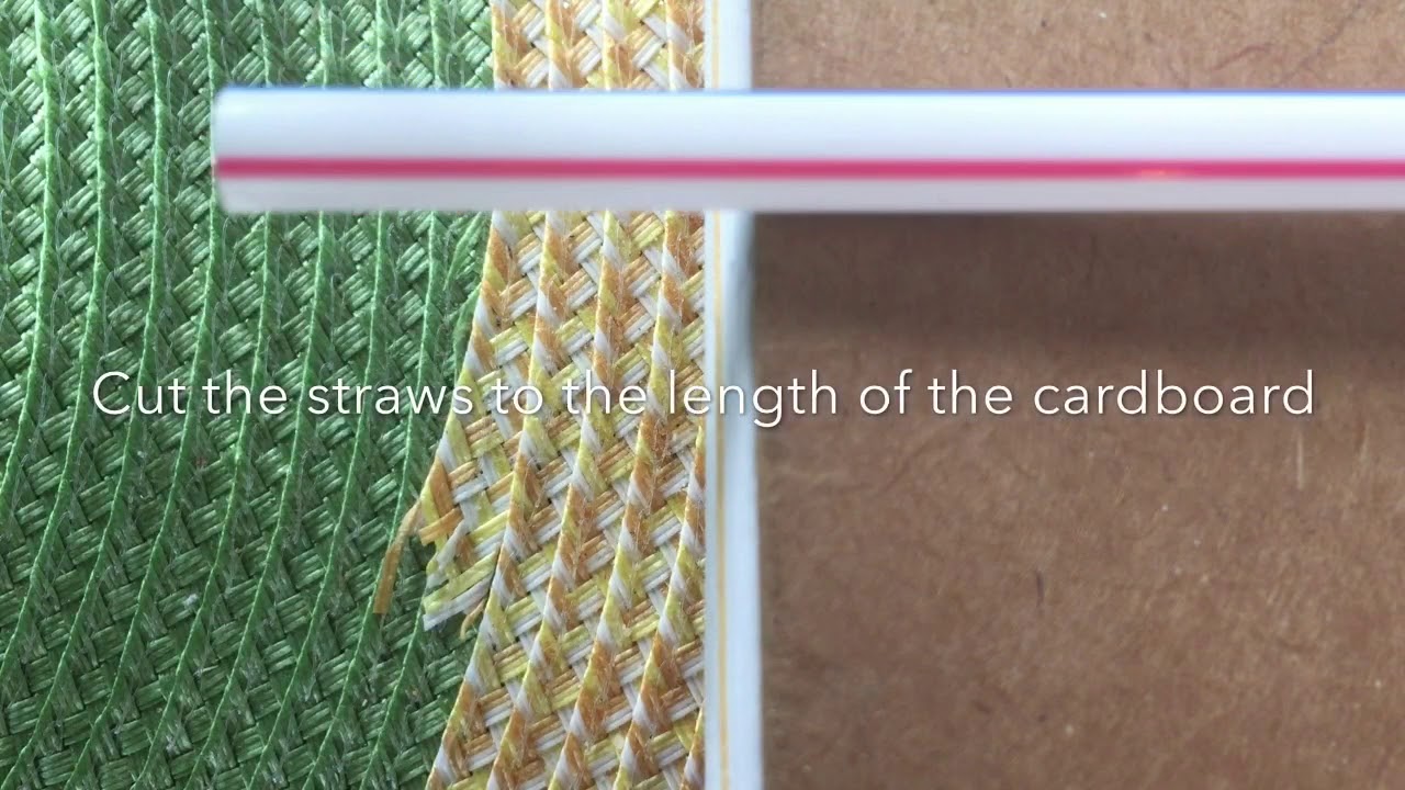 Straw Frame - YouTube