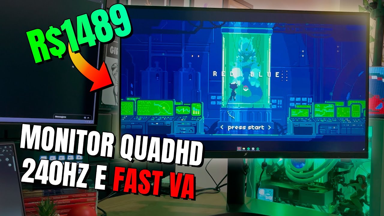 Monitor Gamer SuperFrame Epic, 27 Pol, Quad HD, Fast VA, 1ms, 240Hz ...