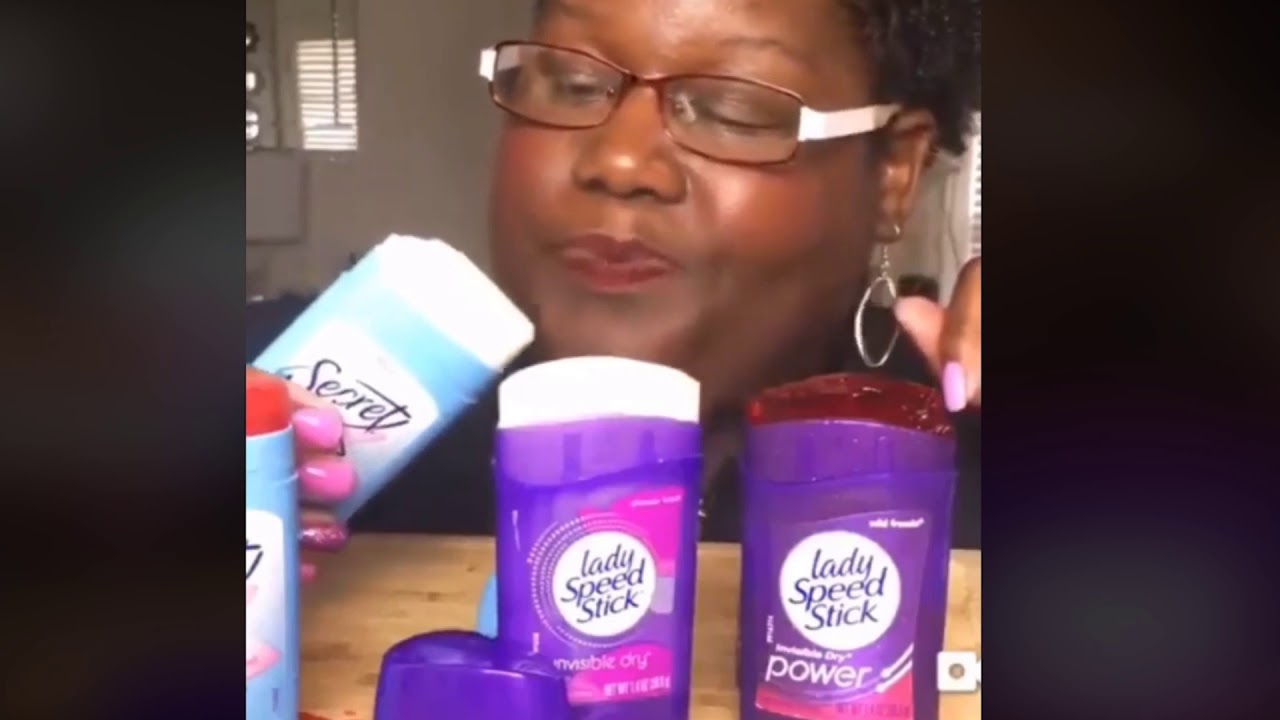 Eating deodorant - YouTube