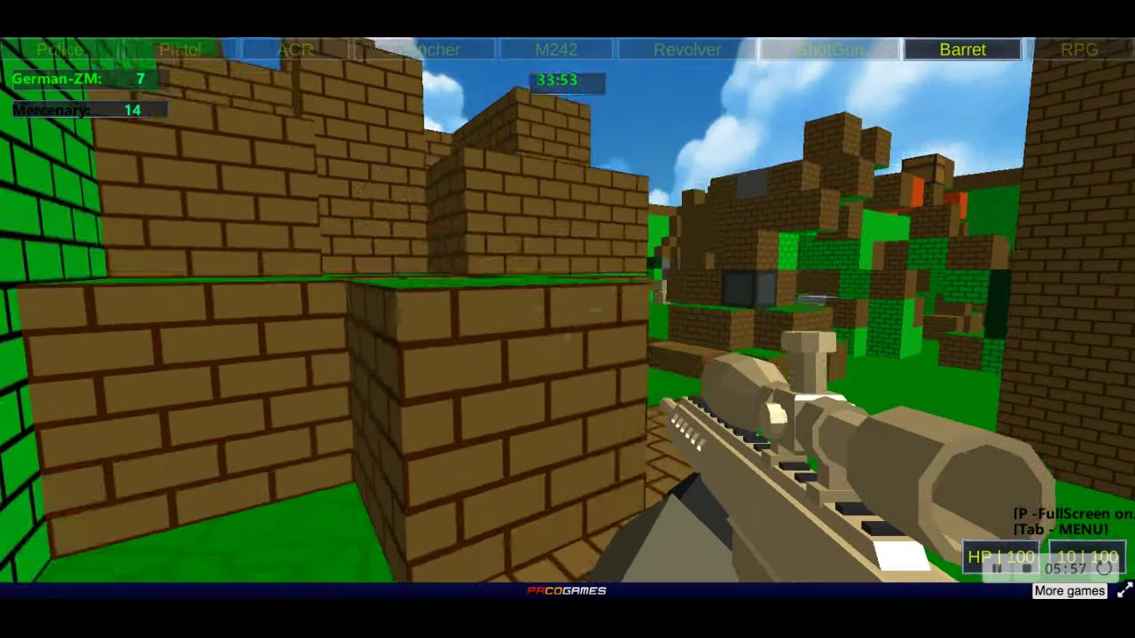 1v1 in Advanced Pixel Apocalypse 3 - YouTube