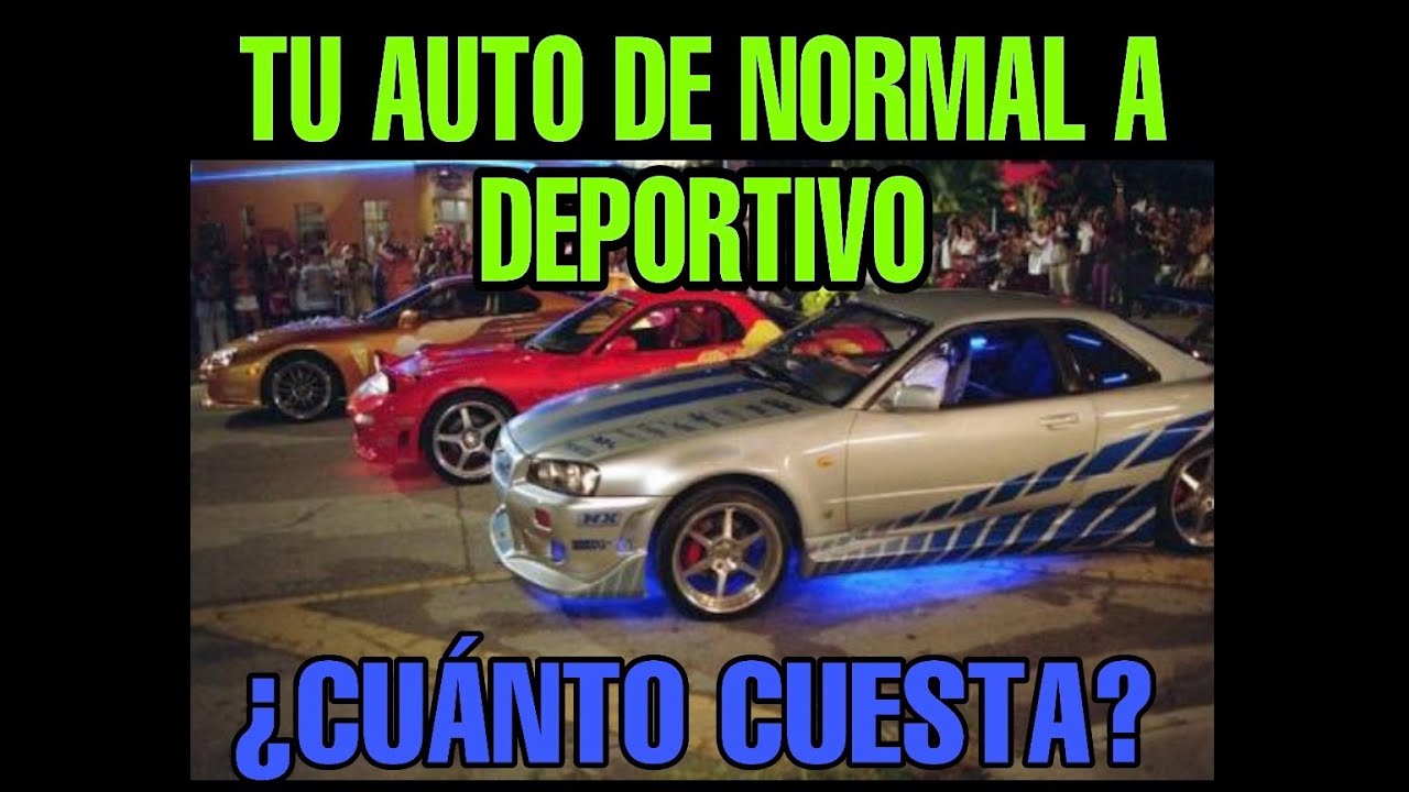 modificaciones para convertir tu auto normal a deportivo ¿cuanto cuesta ...