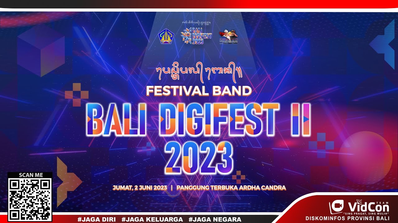 LIVE - Festival Band Bali Digital Festival II Tahun 2023 - DAY 1 - YouTube