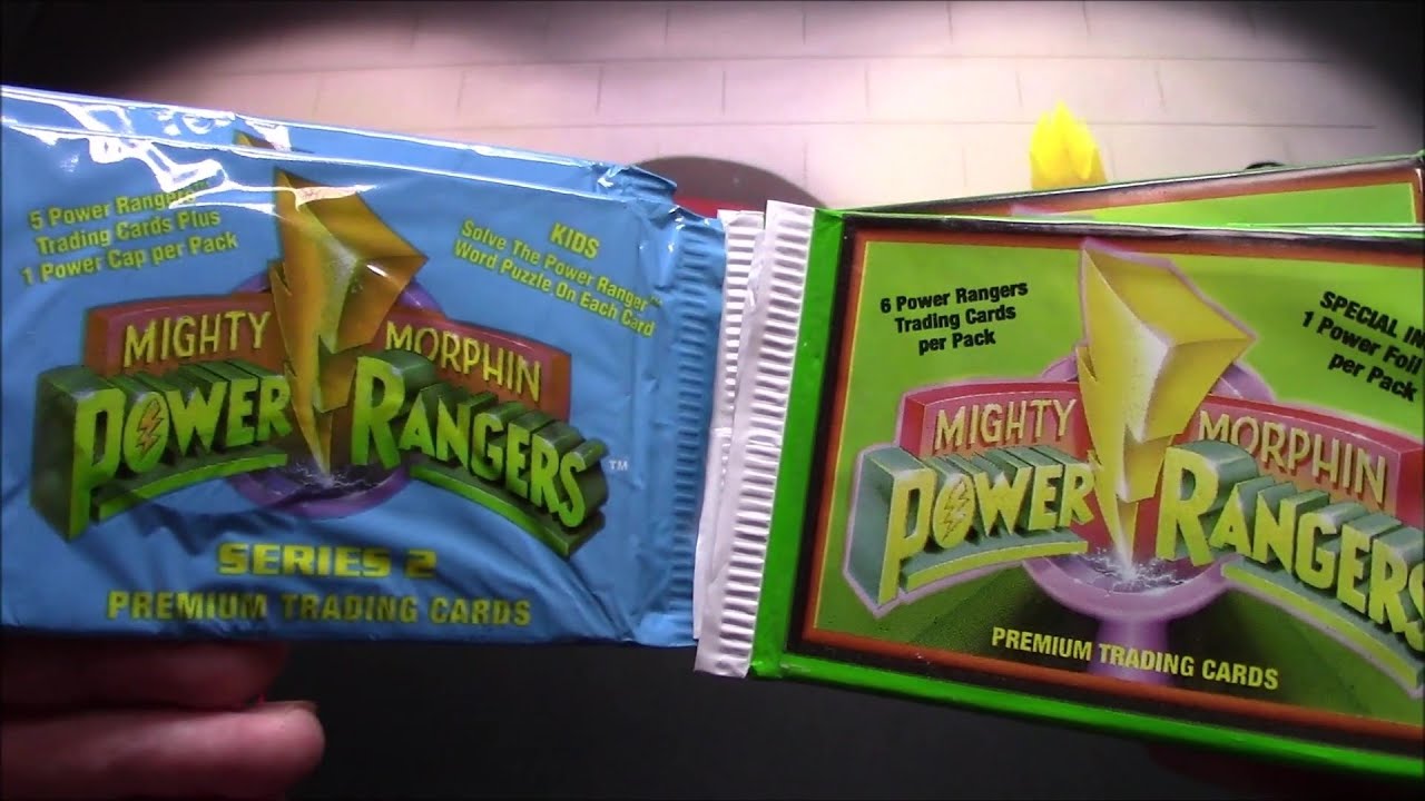 Retro Power Rangers Cards! - YouTube