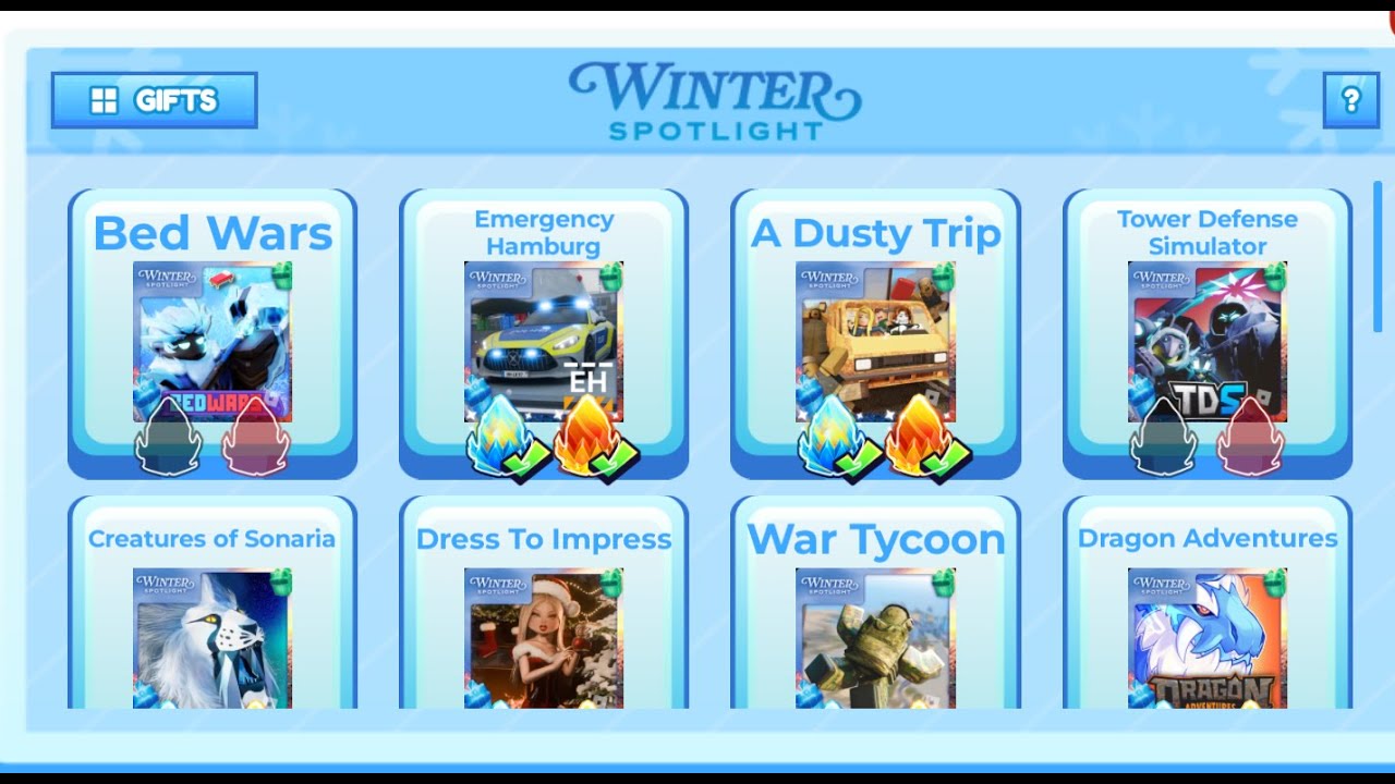 FINISHED WINTER SPOTLIGHT - YouTube