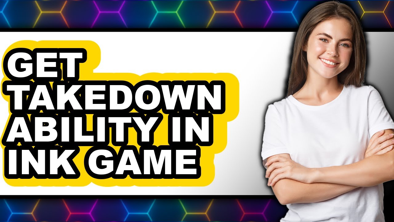 How to Get Takedown Ability in Ink Game (only Way) - YouTube