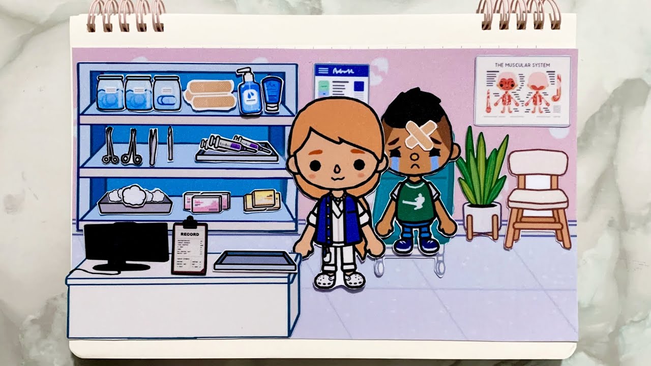 [ ️ TOCA DIY ️] TOCA LIFE DOCTOR ROLEPLAY 🩹💊 #lacostatoca - YouTube