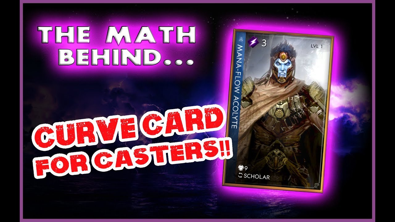 CURVE CARD for Casters!! Mana-Flow Acolyte Math (v45 Paragon Guide ...