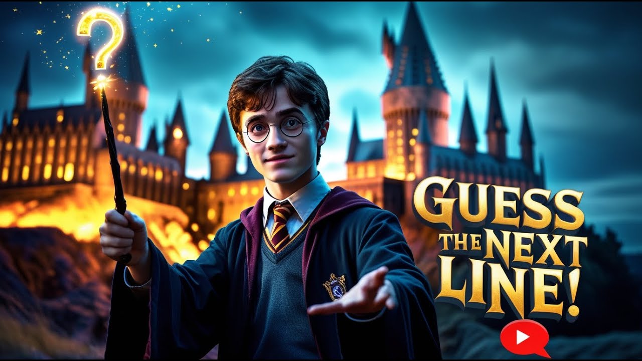 ⚡ Guess the Next Line! Harry Potter and the Sorcerer’s Stone Quiz 🧙‍♂️ ...