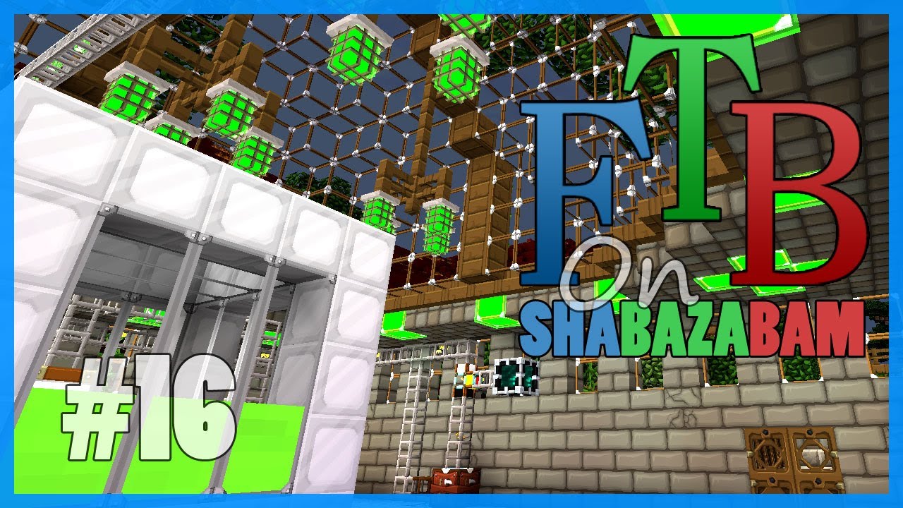 Minecraft FTB - Ep.16 - Biomass Facility Upgrades - YouTube