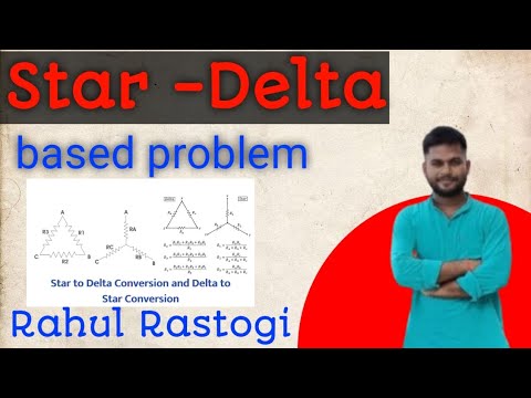 Star -Delta conversion with numerical question-1 BEE(basic electrical ...