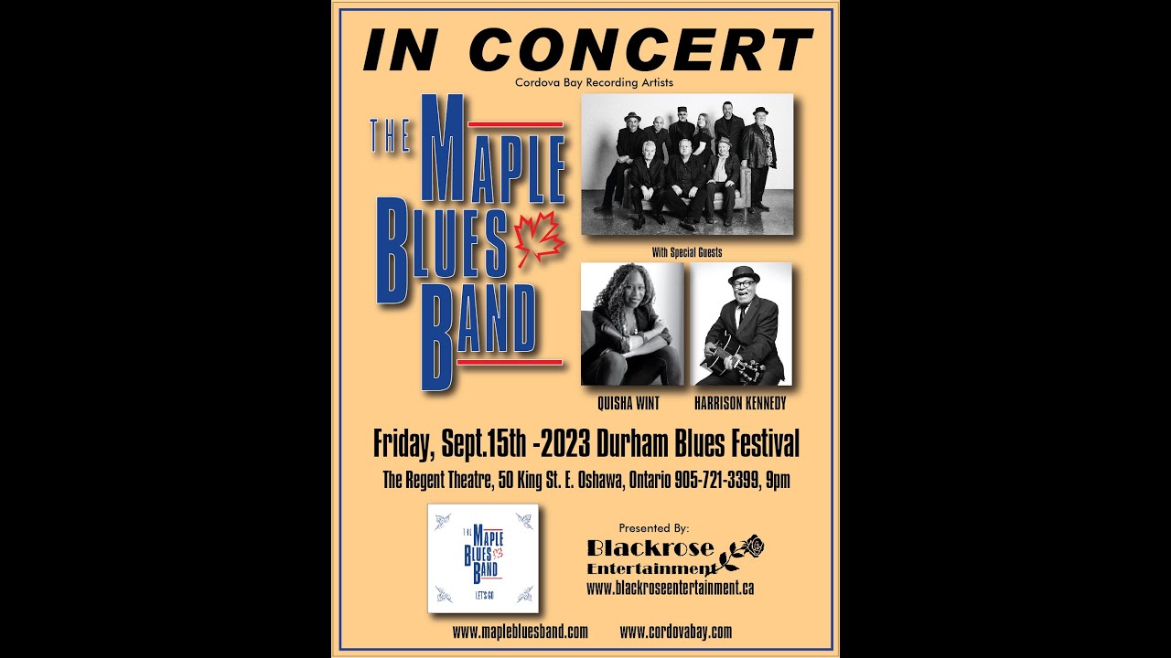 The Maple Blues Band, Interviews & Show Opener - YouTube