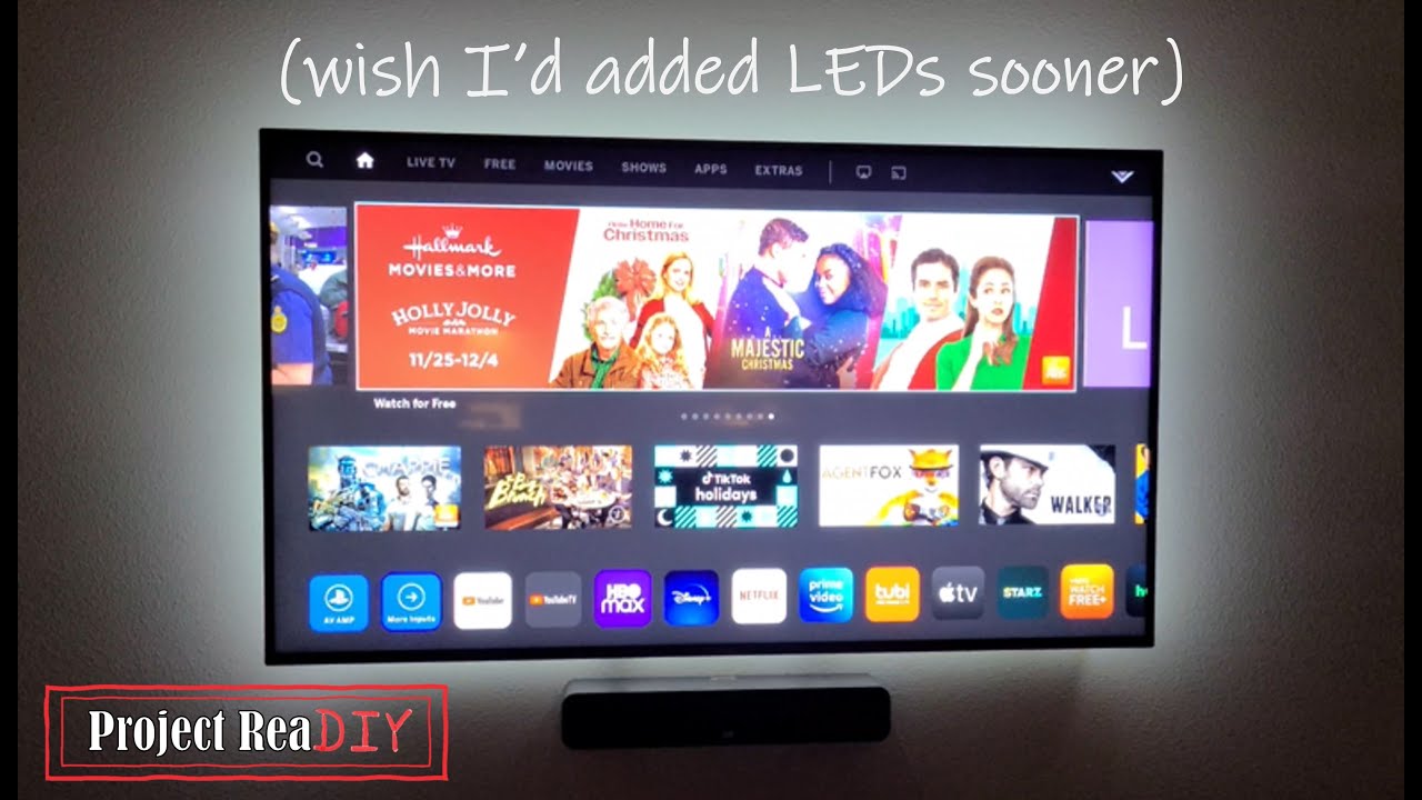 Great LED bias light for your TV - YouTube