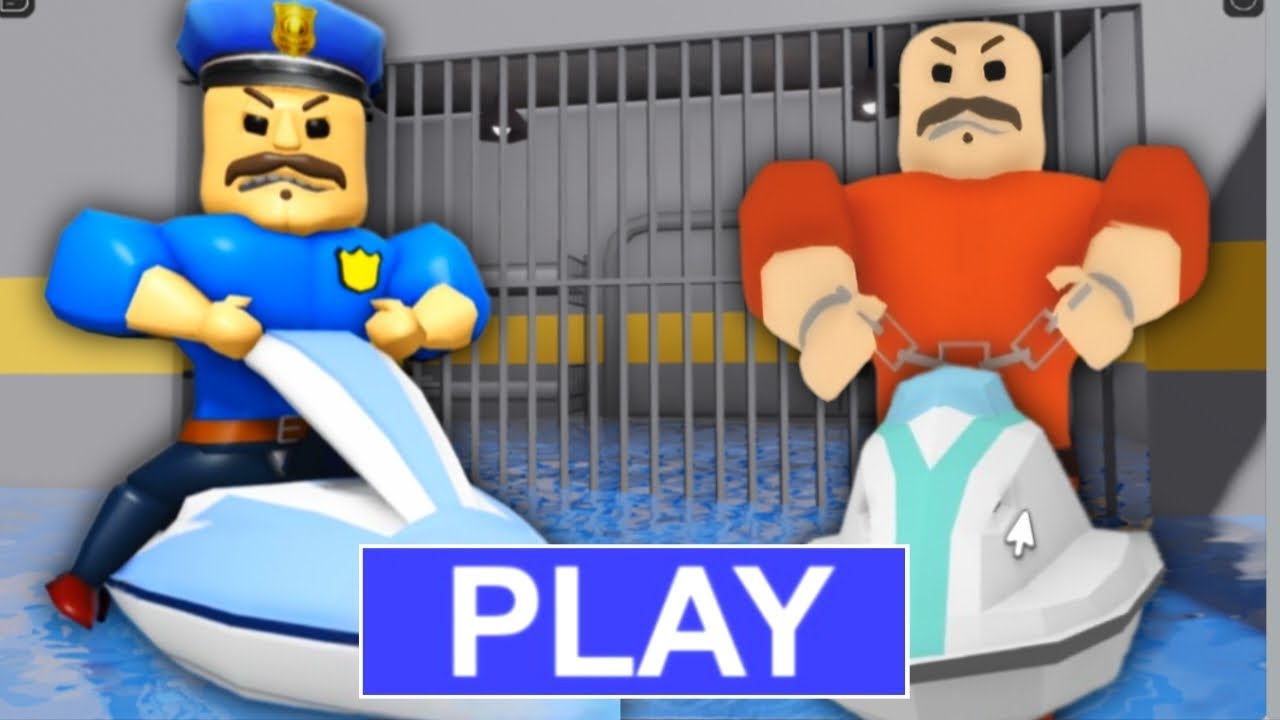 WATER BARRY'S PRISON RUN! (OBBY) ROBLOX || Jumpscare & Gameplay - YouTube