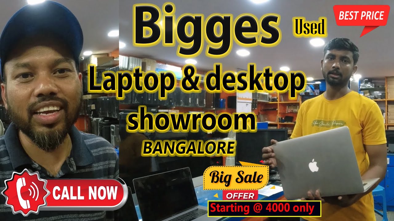 Refurbished Laptop desktop In Bangalore | Used laptop Shop | Arjun computer SP Road Bangalore ...