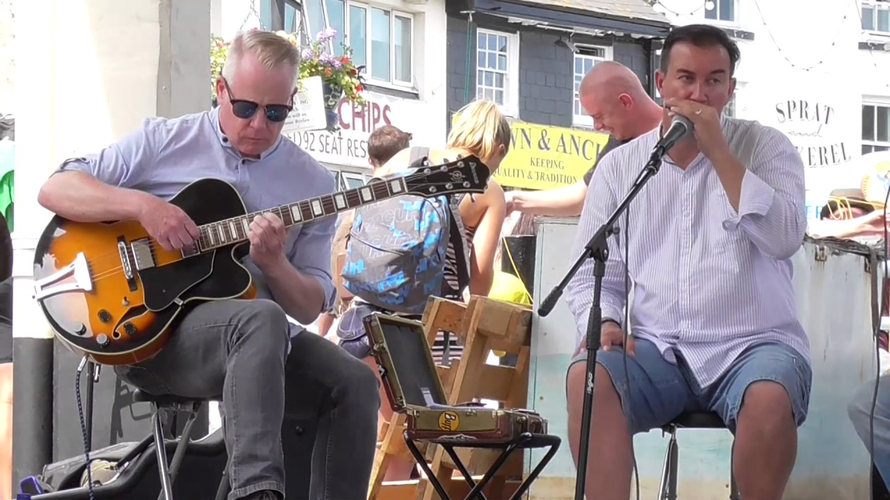 Foregate Street Blues Band Busking Brixham 09/07/2017. 6 of 6 - YouTube