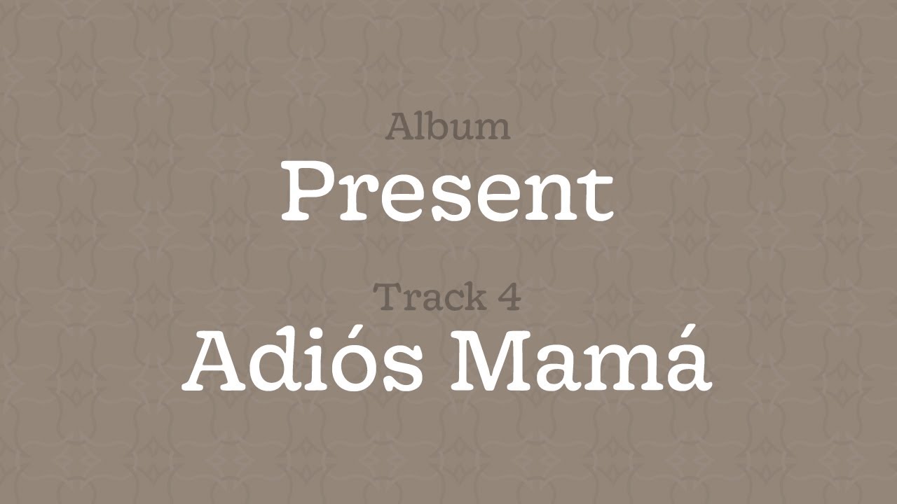 Adiós Mamá ft. Charles van der Steeg - YouTube