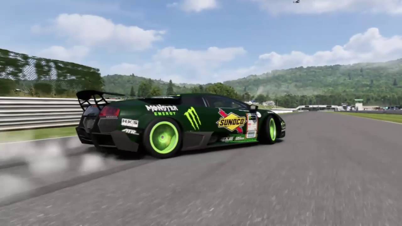 Forza 6 Drifting Mini-Edit. Monster Energy Lamborghini Drifting - YouTube