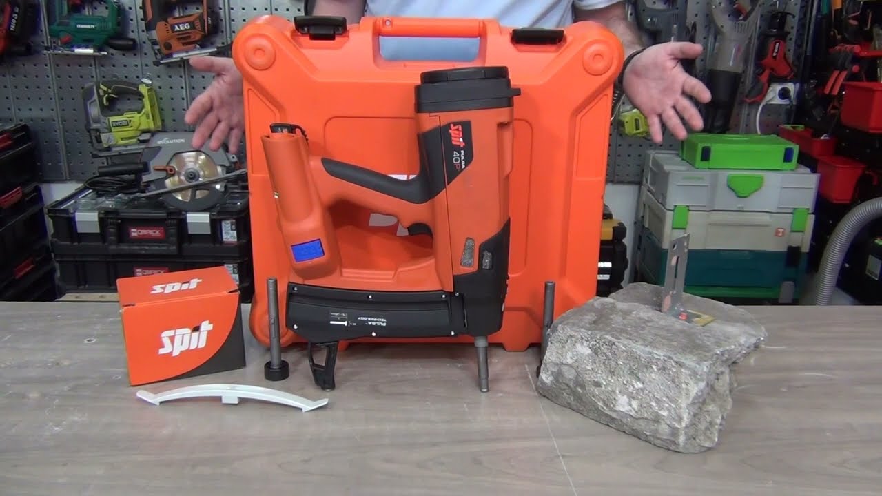 #594 - Osadzak gazowy Spit Pulsa 40P+ - YouTube