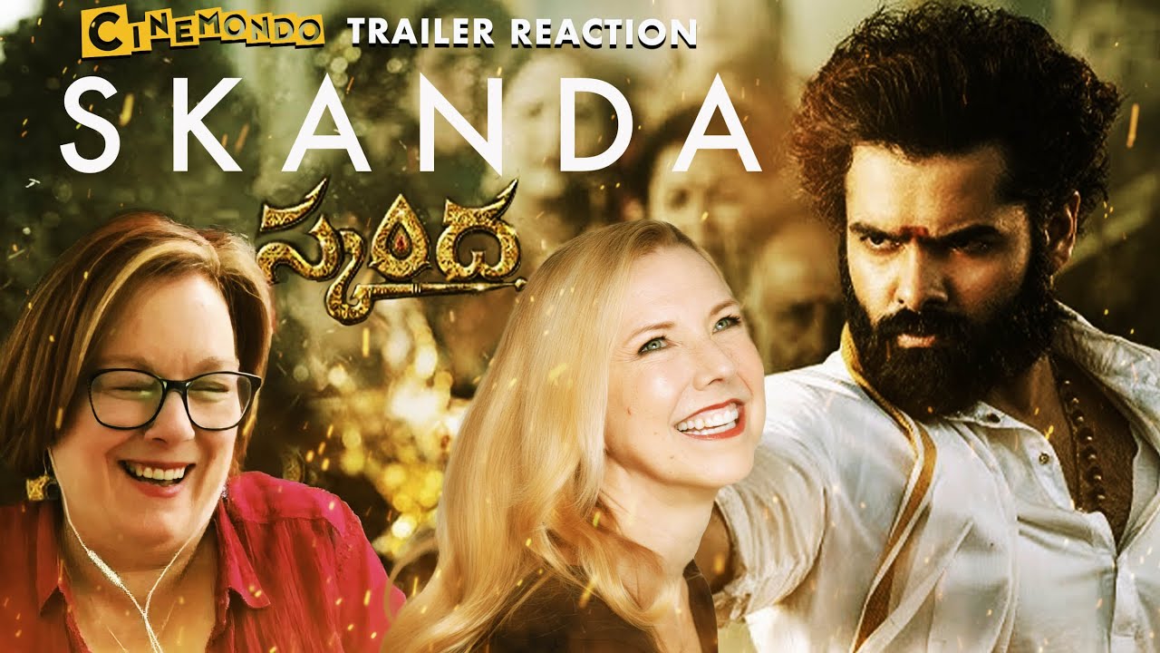 Skanda Trailer Reaction with @PardesiReviews | Telugu | Ram Pothineni ...