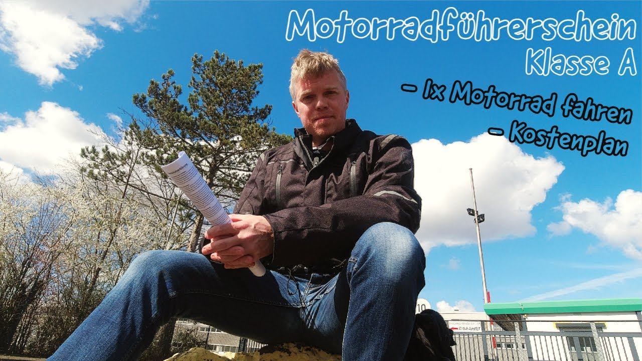 #29 Motorradführerschein - der Beginn -- Erstes Mal Motorrad fahren ...