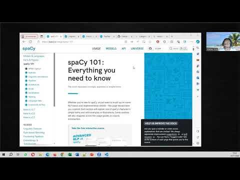 Text Mining (NLP) - Le package spaCy pour Python - YouTube