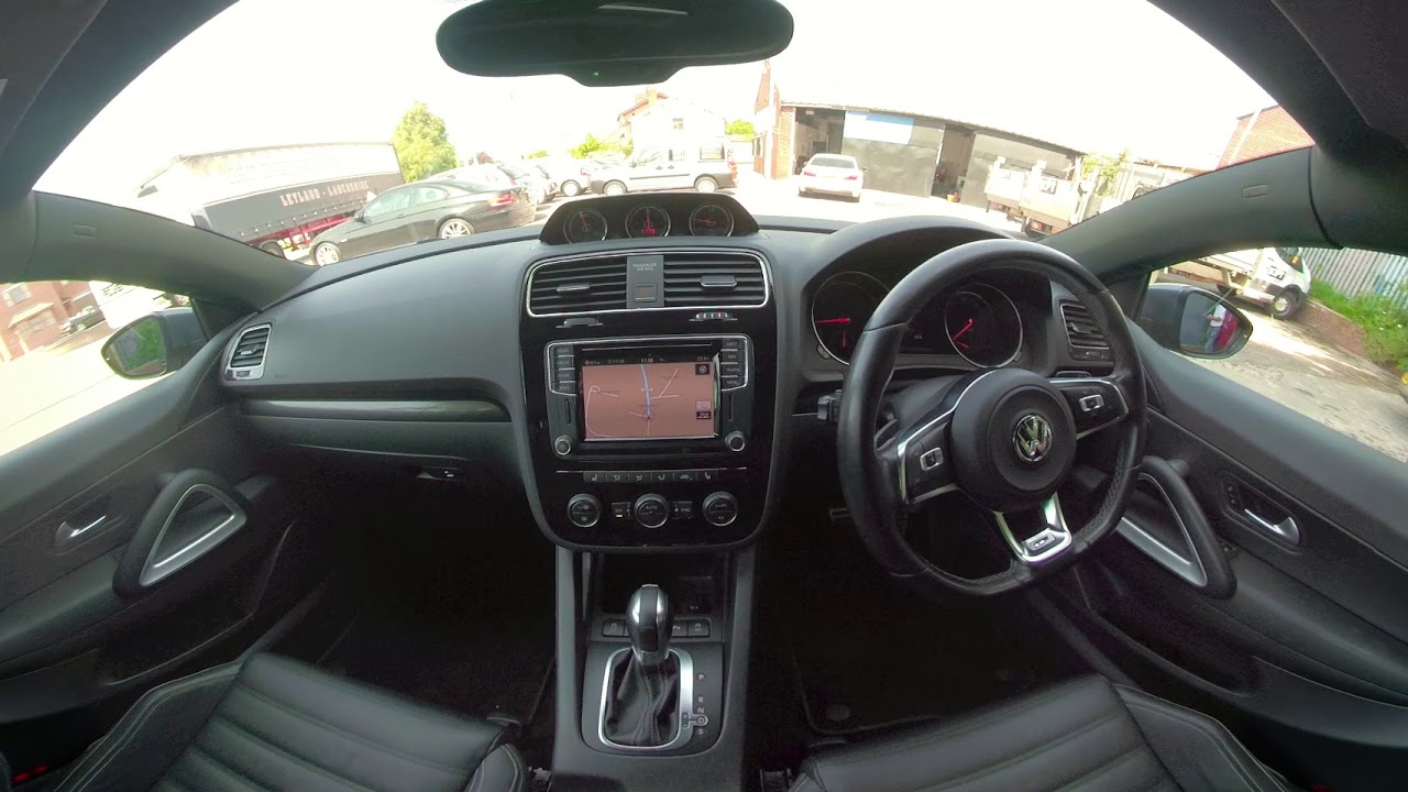 360° All Round Interior View of a 2015 Volkswagen Scirocco 2 0 TDI ...