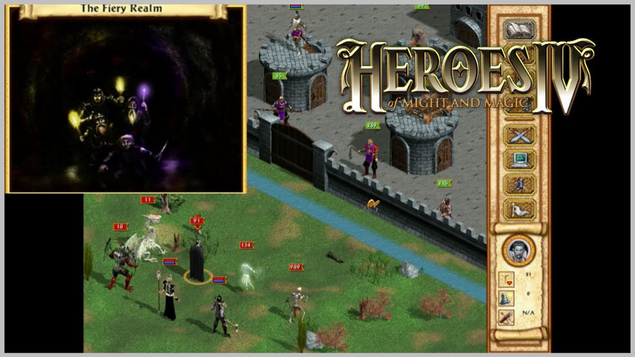 HoMM 4 - Campaign: The Fiery Realm (Long play) (No commentary) - YouTube