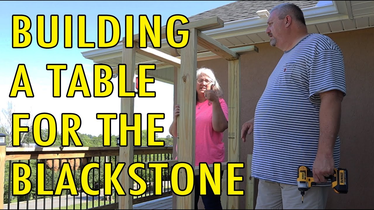 Building an Outdoor Table for the Blackstone | Season 2 Ep 35 - YouTube