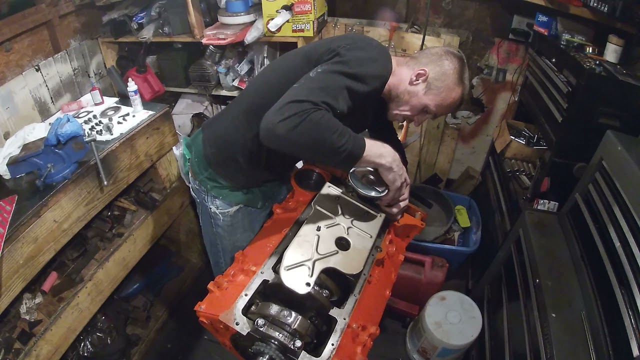 vortec 350 build part 2 - YouTube