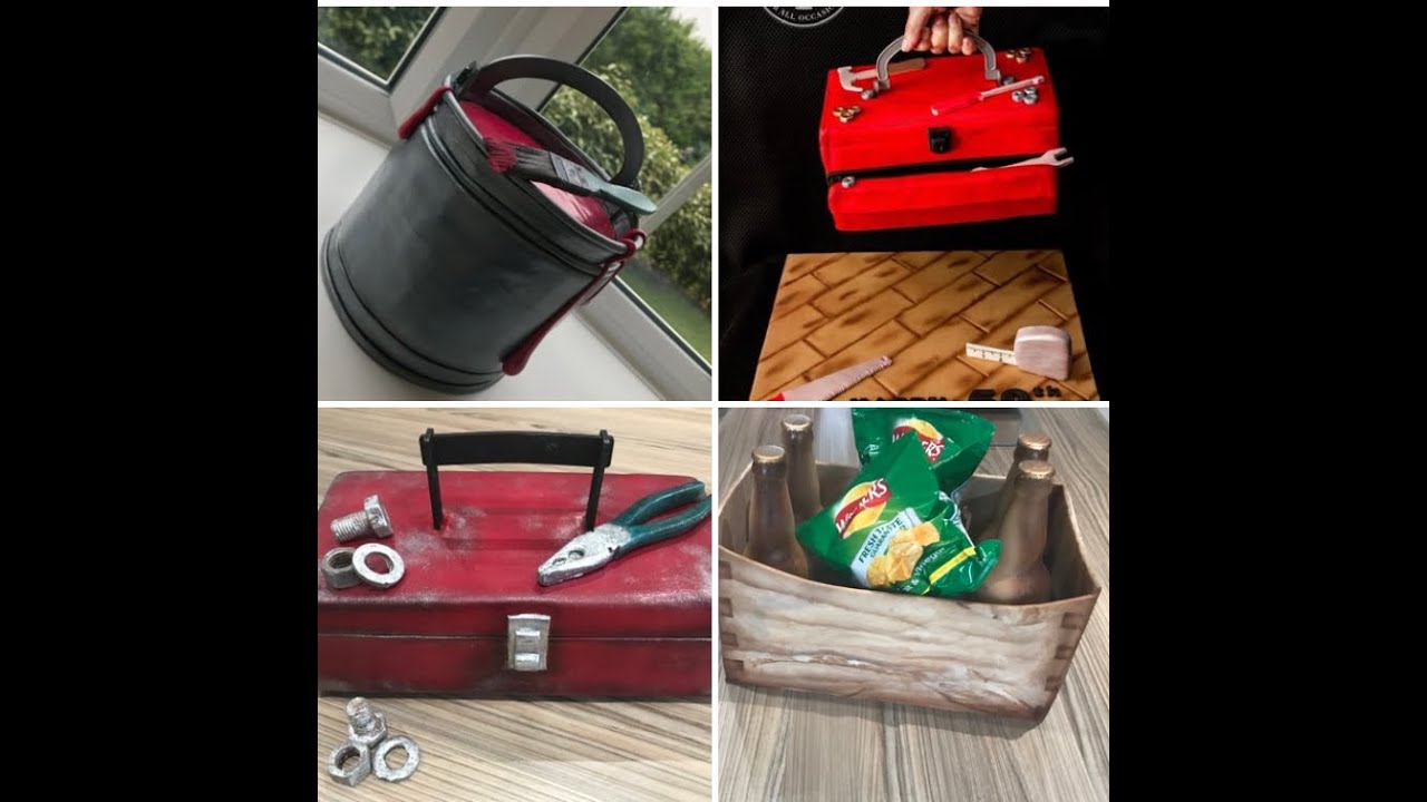 Tool Box cake - quick guide for inspiration - YouTube