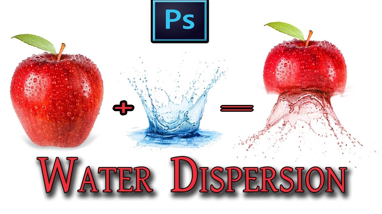 How to Add Water Dispersion or Splash Effect in Photoshop - YouTube