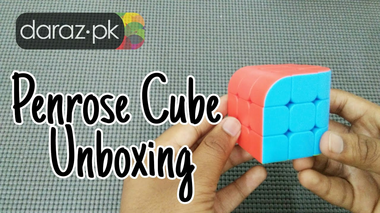 Daraz.pk Unboxing (Penrose Cube Unboxing) Rubiks Cube in Pakistan - YouTube