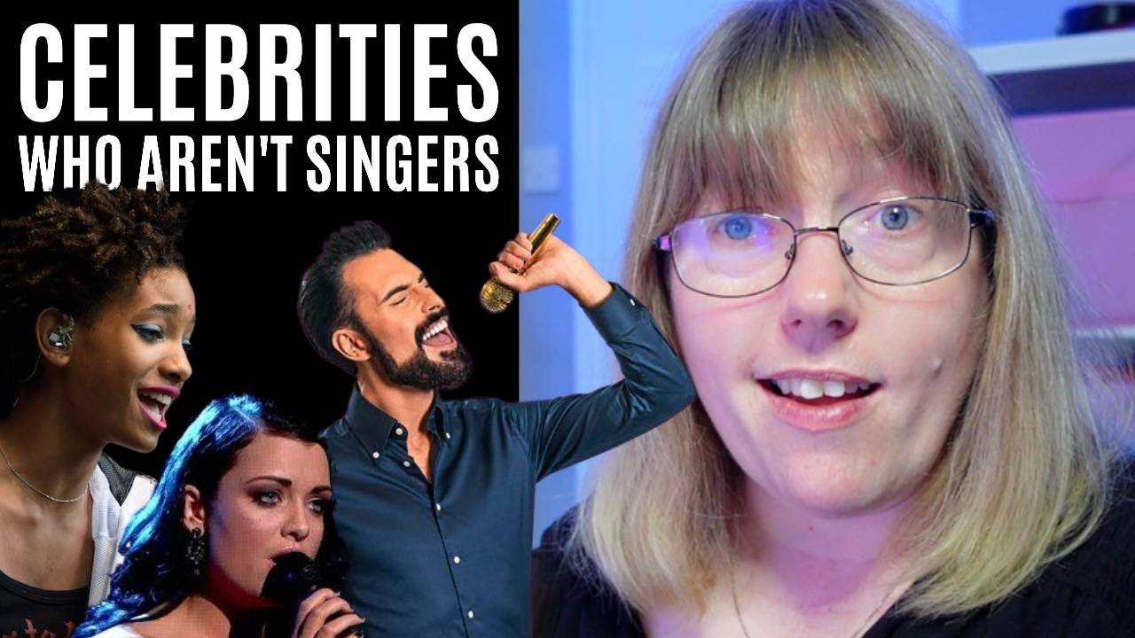 Vocal Coach Reacts to Celebrities Who Aren't Singers - Part 2 - YouTube