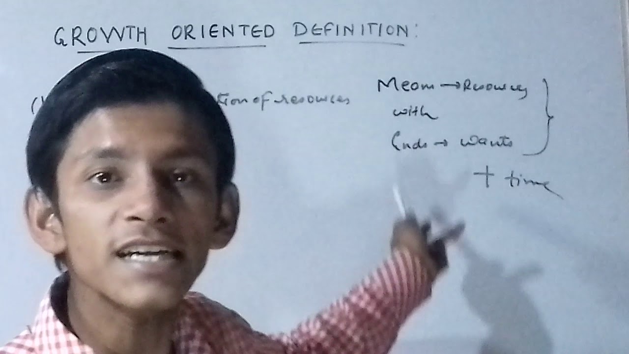 GROWTH ORIENTED DEFINITION - YouTube