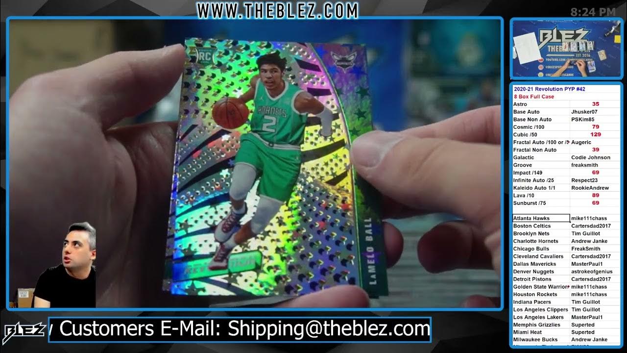 2020 21 Panini Revolution NBA 8 Box Full Case Break #42 PICK YOUR PARALLEL - YouTube