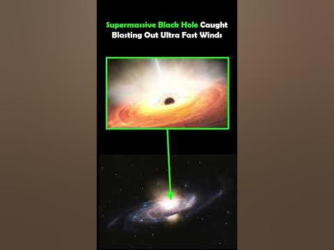 Supermassive Black Hole Caught Blasting Out Ultra Fast Winds - YouTube