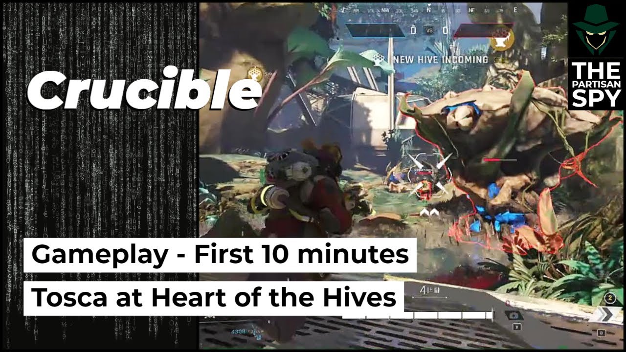 Crucible, first 10 minutes gameplay of Tosca at Heart of The Hives ...
