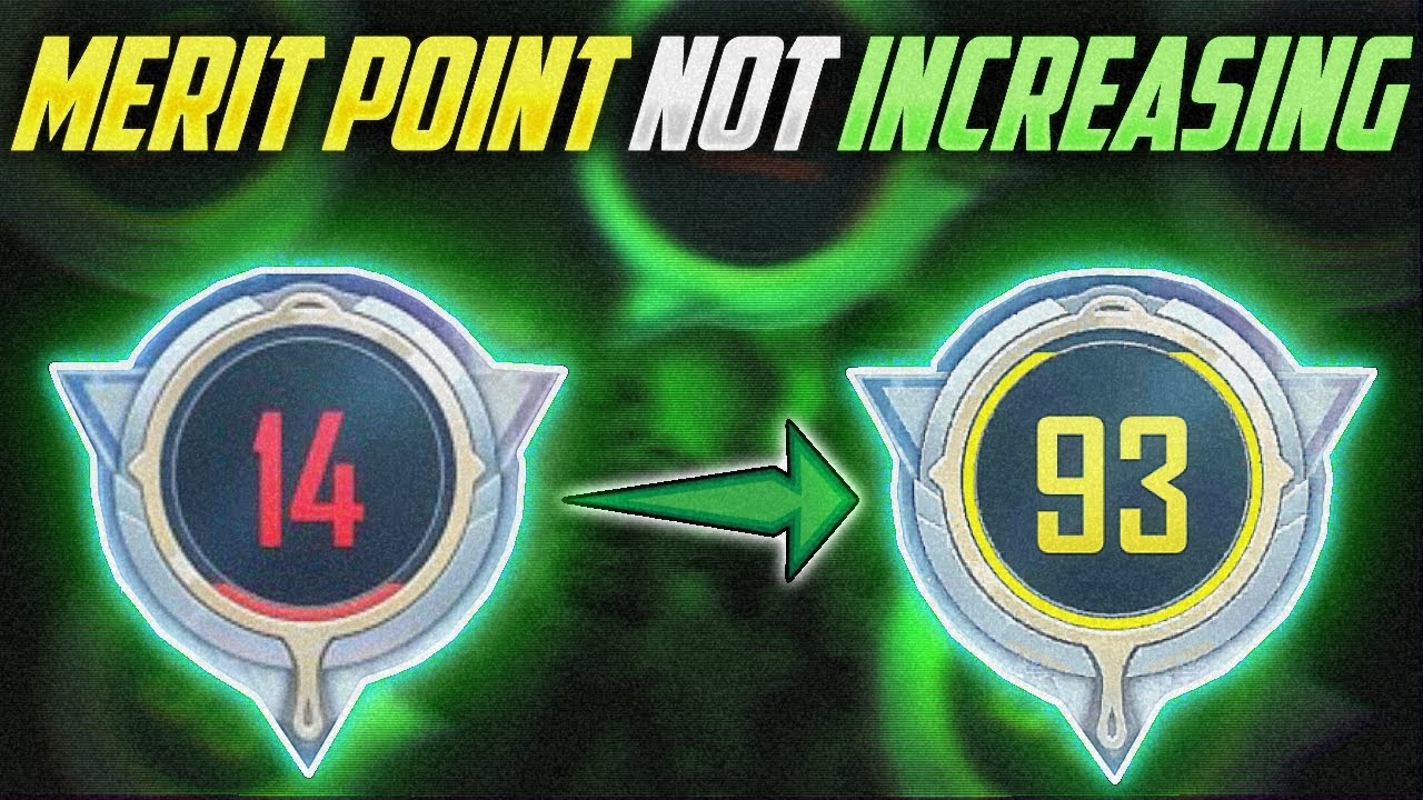 How To Increase Merit in Bgmi Fast | Insufficient Merit Can not start ...