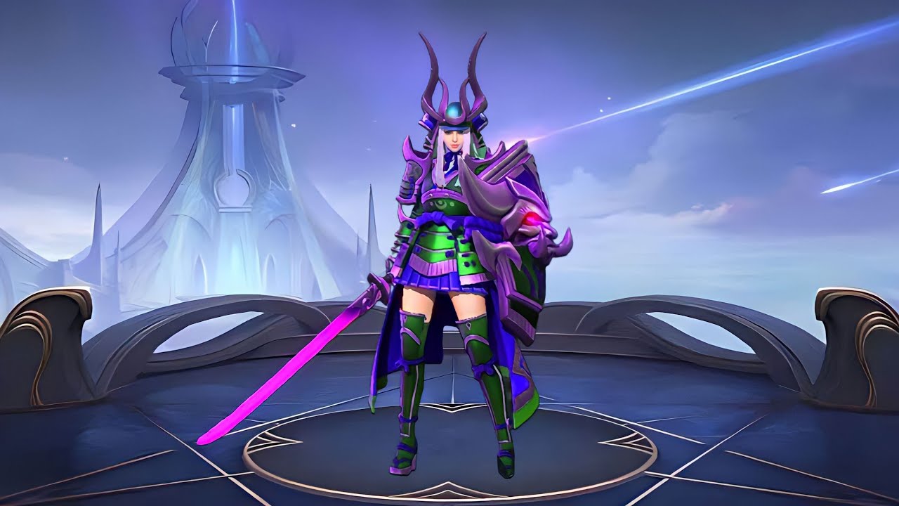THANKYOU MOONTON FOR THIS NEW PAINTED SKIN FOR RAVEN SHOGUN😱 - MLBB ...