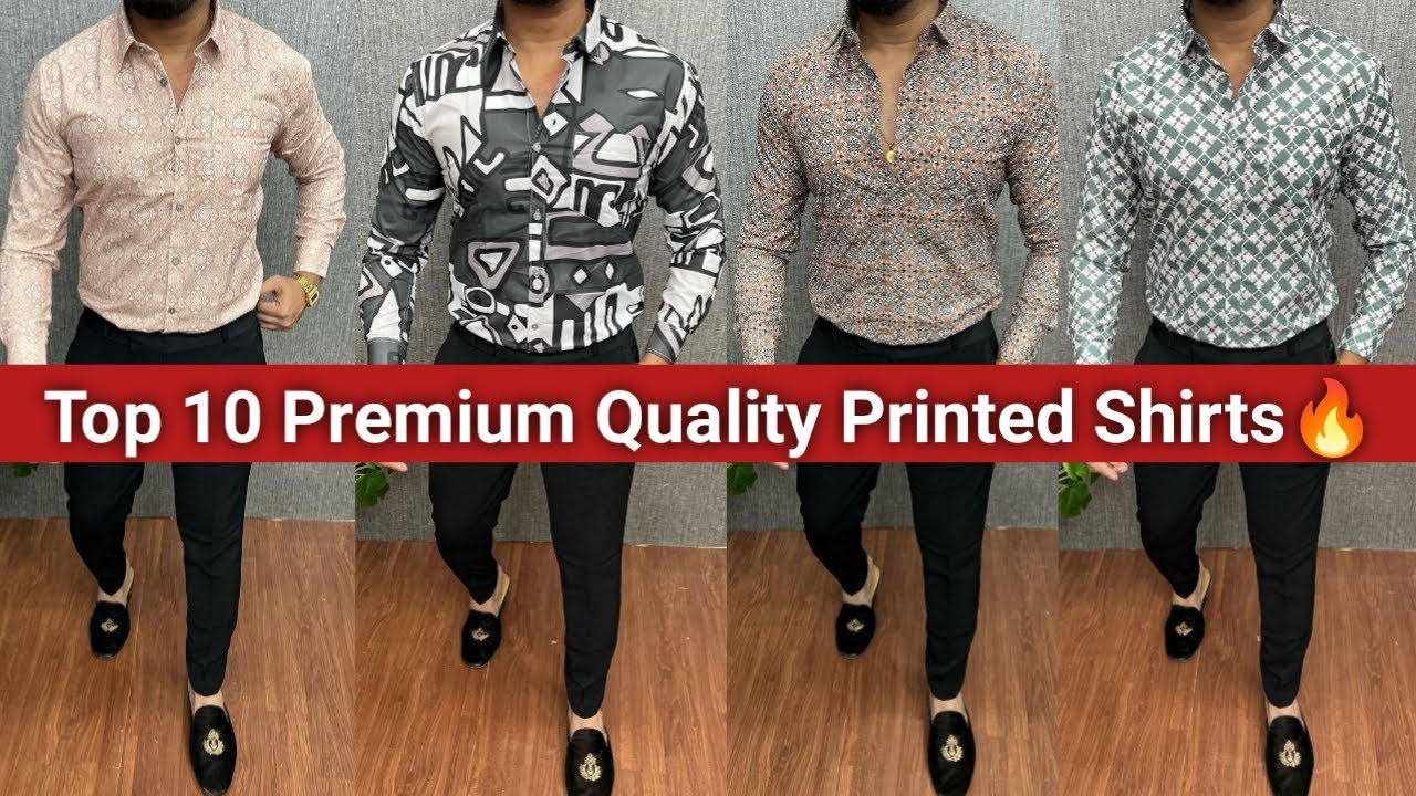 Top 10 Premium Quality Printed Shirts For Men's #PrintedShirts # ...