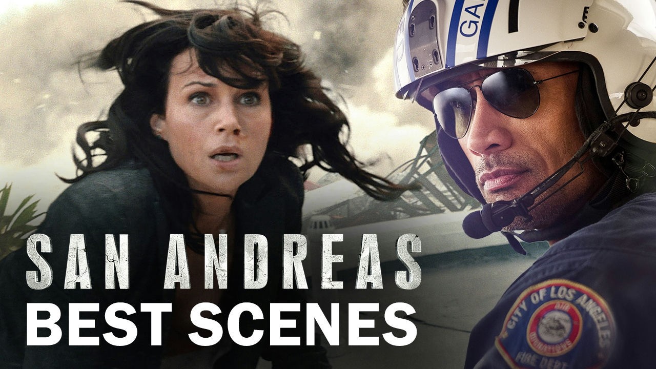 Dwayne Johnson's Best Scenes in San Andreas - YouTube