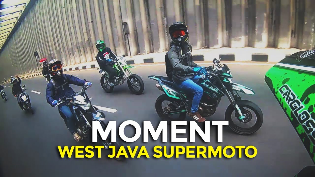 Moment Road To West java Supermoto - YouTube