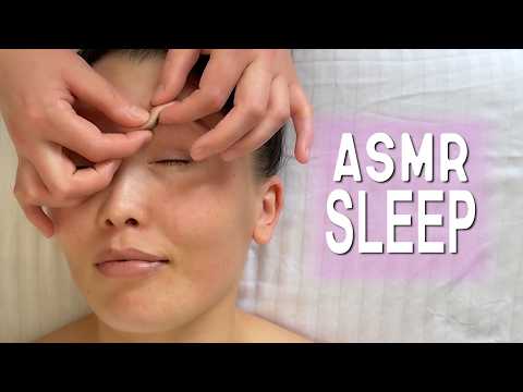 Gerçek Bir Profesyonelden Hızlı Uykuya Dalın 😴 ASMR Saç Derisi ve Yüz Masajı