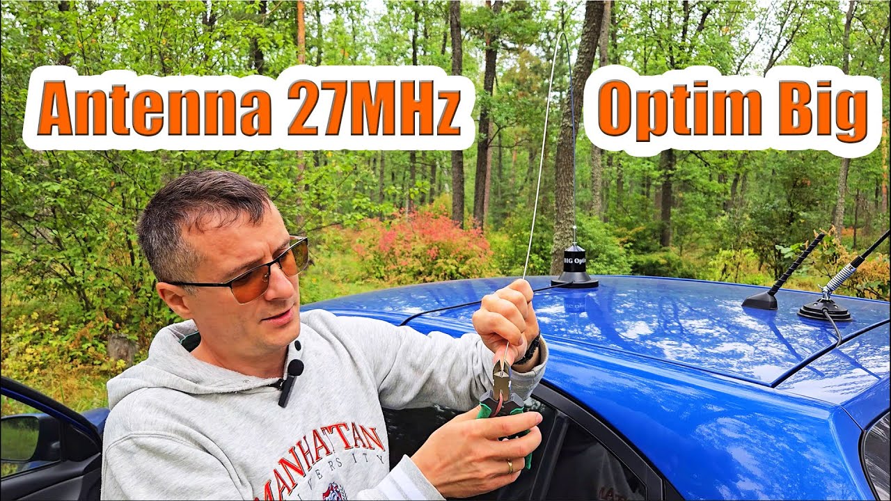 CB Antenna 27MHz Optim Big - YouTube