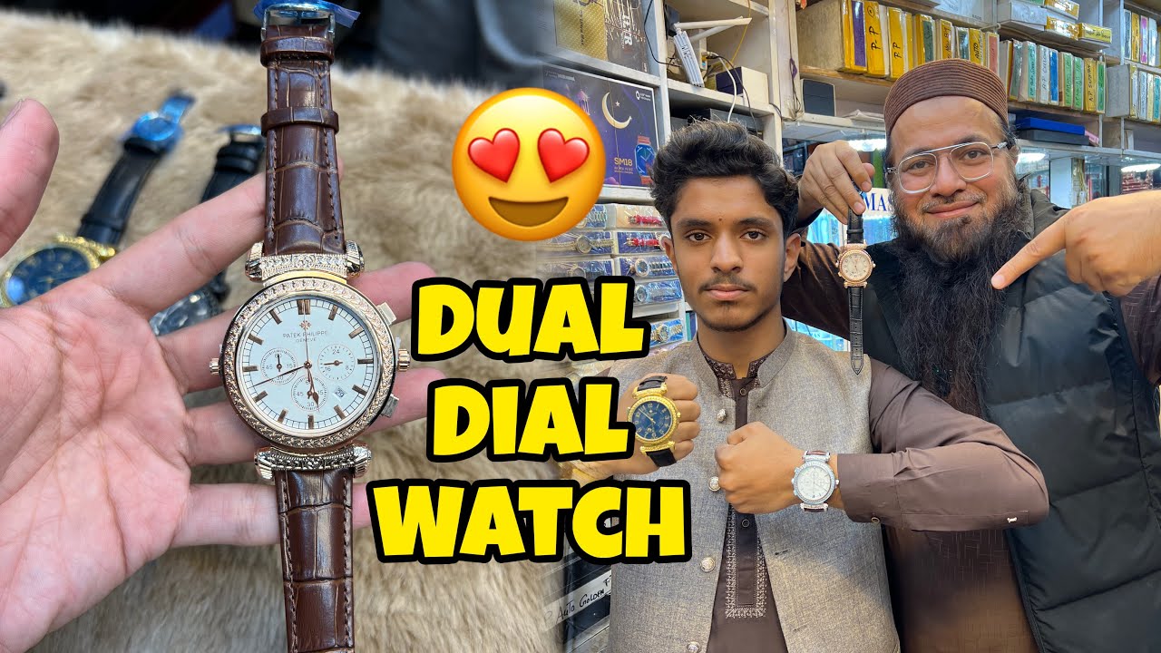 Dual Dial Watch 😍 | Watches for Men 2025 - YouTube