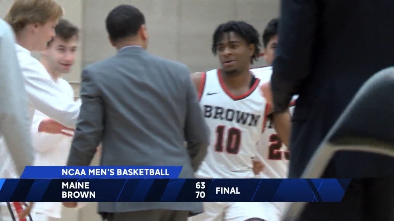 Kino Lilly Jr.’s Career High 32 Points Leads Brown to Win over Maine ...